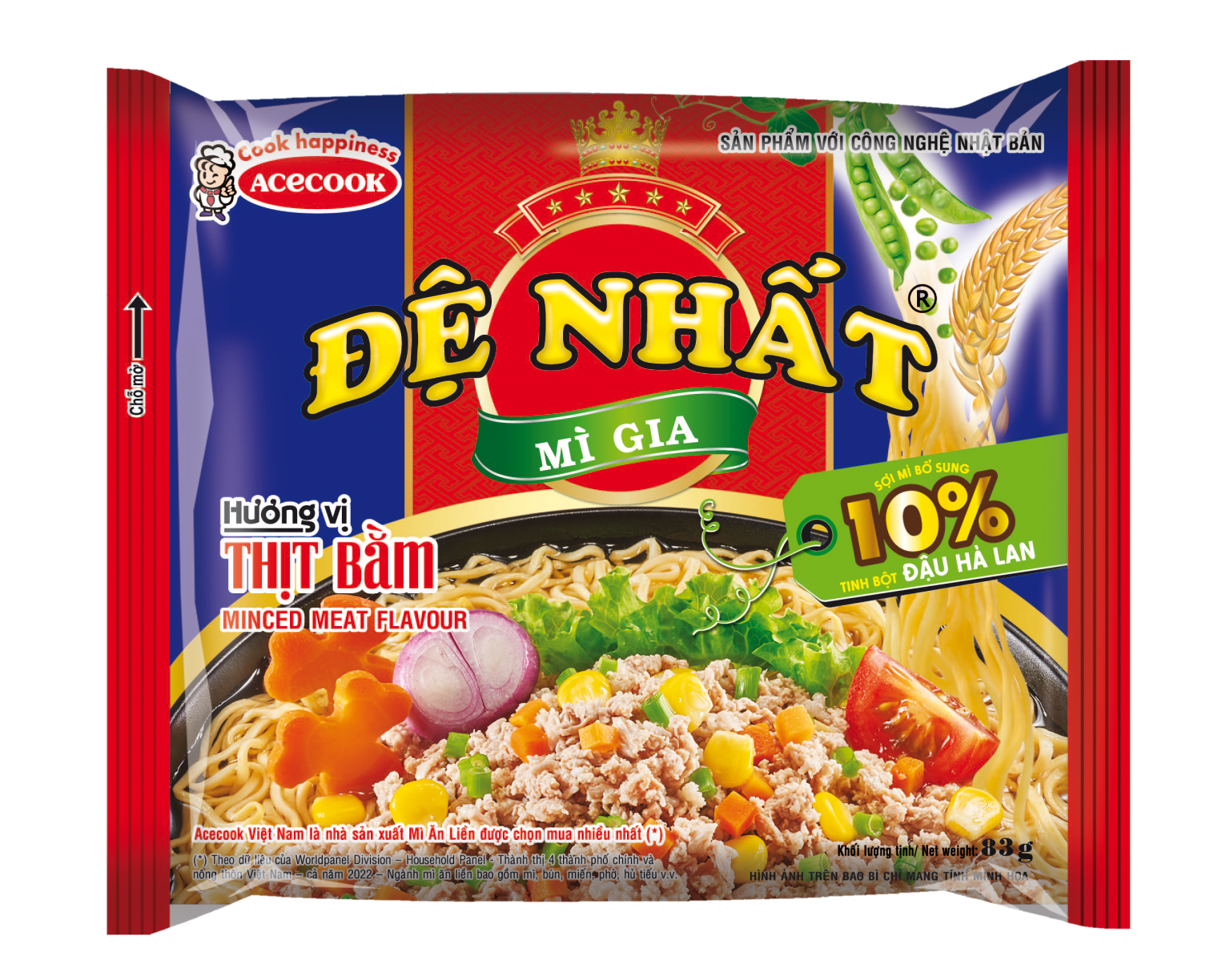 Gỏi Cuốn Mì Tôm Thịt - Acecook